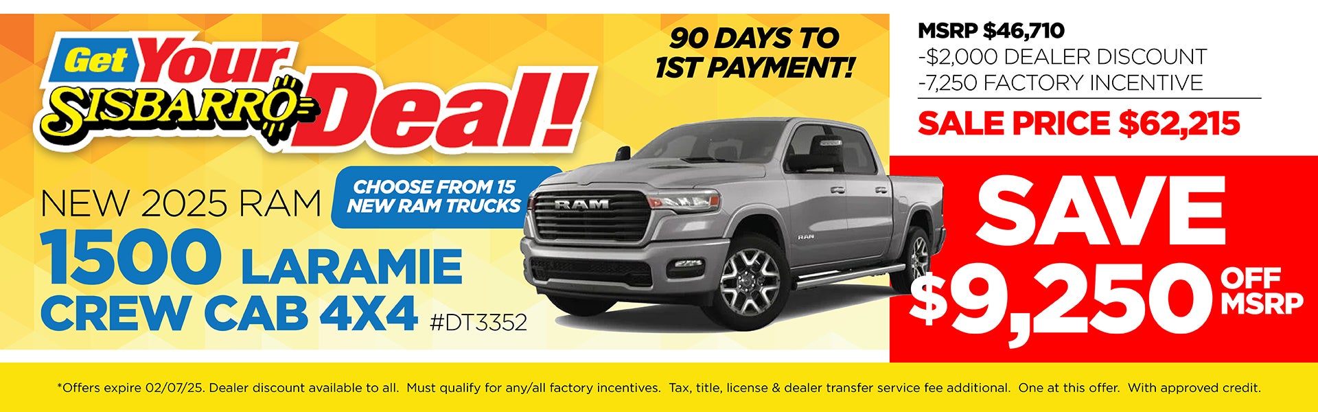 New RAM Dealer Near Las Cruces, NM | Sisbarro Deming CDJR